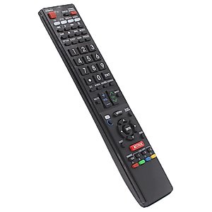 Replacement Remote Control for Sharp LC-60LE657U LC-60LE835U LC-60LE632U LC-70LE734UN LC-60LE633U Samrt 3D AQUOS LCD LED HDTV TV