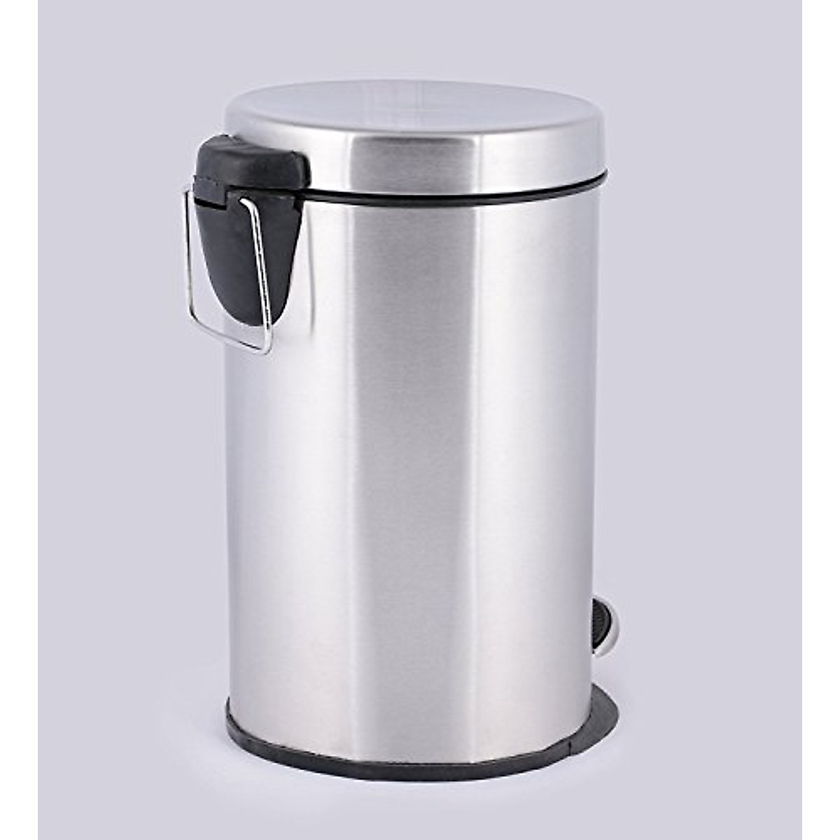 King International 1.3 Gallon Step Bathroom Trash Can, bathroom garbage can, bathroom trash can with lid Inside Removable Bucket, 7''X10'', bathroom accessories set, Wastebasket, Garbage Container Bin