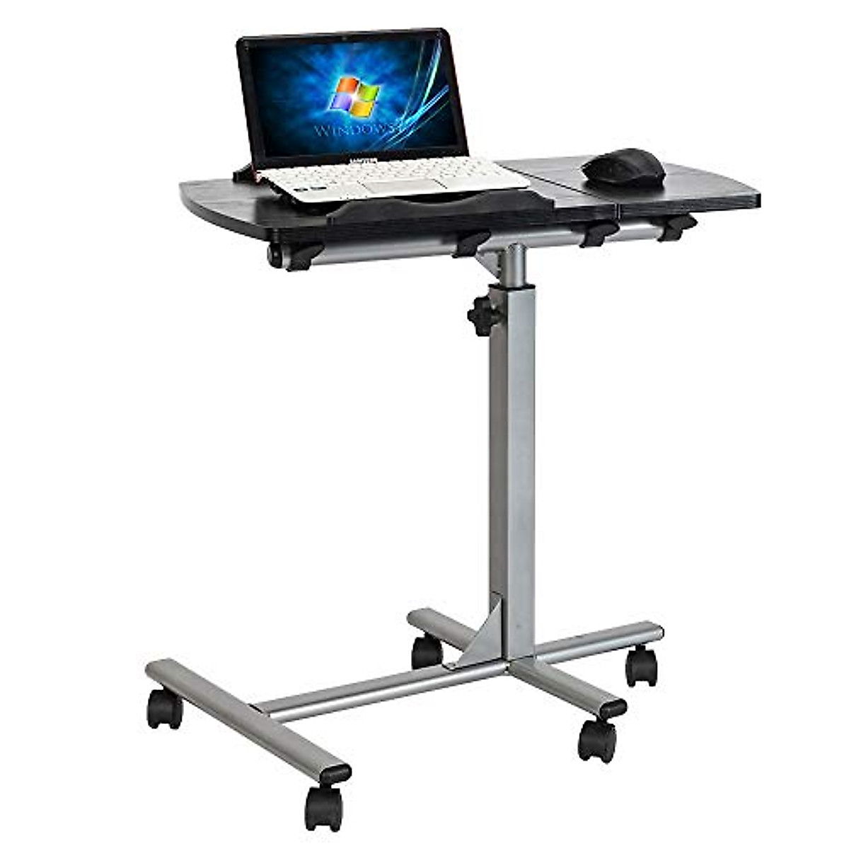 MJWDP Notebook Stand Table Bedside Sofa Bed Table Lazy Five-Wheel Home Use Multifunctional Lifting Removable Computer Desk