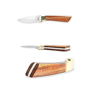 Perkin Knives - Handmade Hunting Knife With Sheath- Work of Art