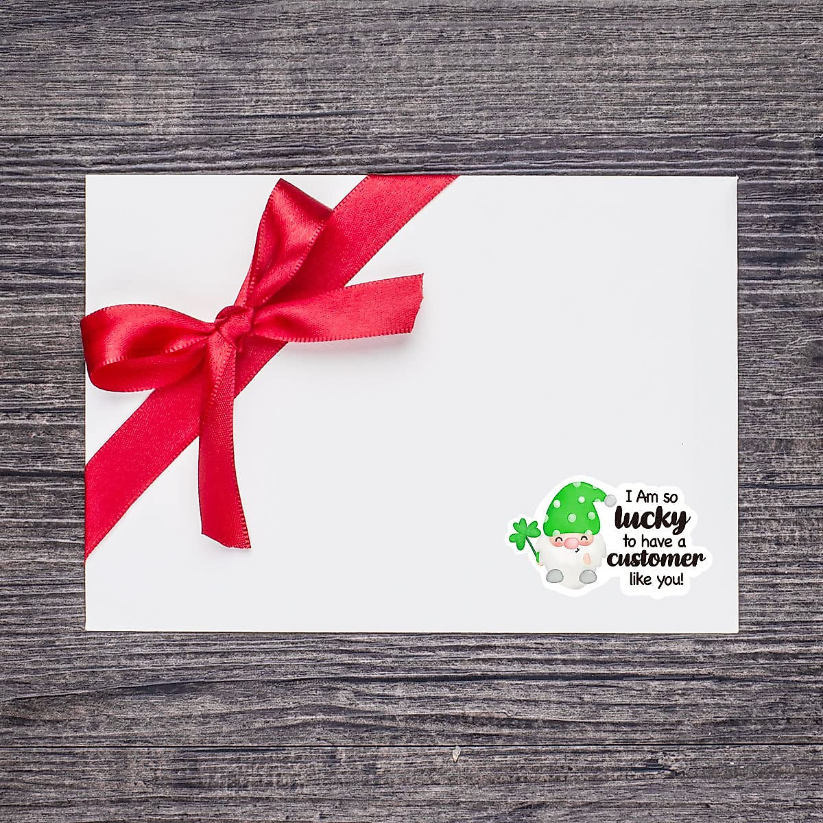 200 PCS Thank You for Cute Patrick's Day Stickers,Cute Small Business Envelopes Stickers for Business Packages/Handmade Goods/Bags,Patrick's Day Theme Small Shop Business Stickers for Envelopes Seals