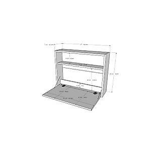 Nexera 352406 Slim Secretary Desk, Black