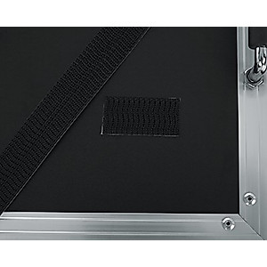 Gator Cases G-TOUR Series Gutiar Pedal board with ATA Road Case, Wheels and Pull Handle; Large: 24" x 11" (G-TOUR PEDALBOARD-LGW) , Black