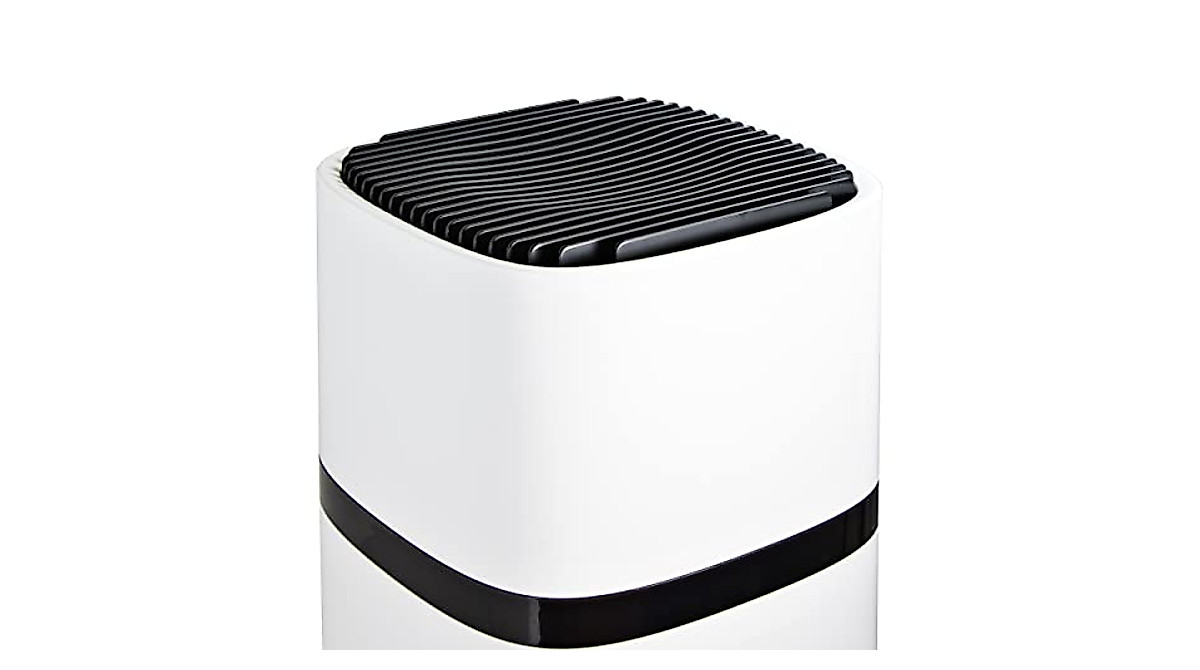 Comfort Zone HEPA Air Purifier for Small Rooms - Clean & Quiet