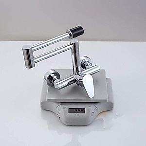 -Taps,Faucets,Kitchen in-Wall Faucet Cold Heat Wash Basin Sink Taps Rotate Basin Balcony Water-Tap Mixing Valve Rotate Fold Pull Faucet Hotel Bathtub Faucet