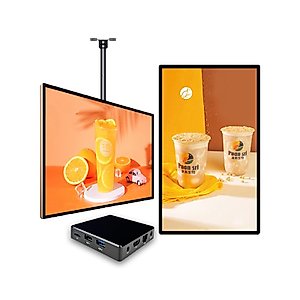 Lunzn Adertising Media Player Box Commercial Display Mate Remote Publish Menu AD 2+16G Digital Signage Box (YM06 / 2+16G)