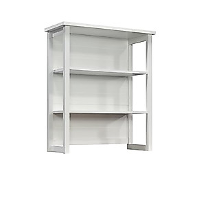 Sauder Cottage Road Library Hutch, White Finish