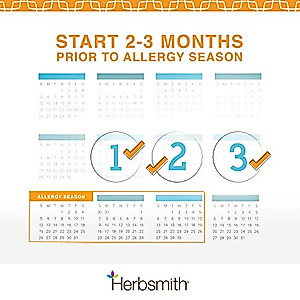 Herbsmith Clear Allerqi – Allergy Aid for Cats & Dogs – Pet Allergy Support – Anti Itch Pills for Dogs & Cats - 90 Tablet