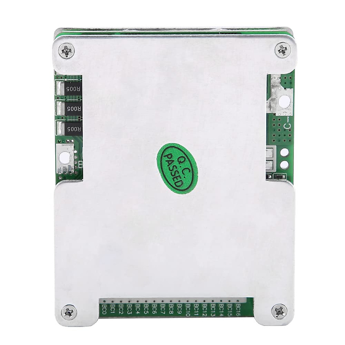 16S Lithium Battery Board, Battery Balance Board with Aluminum Heatsink(16 Strings 3.2V 30A Same Port Equalization)
