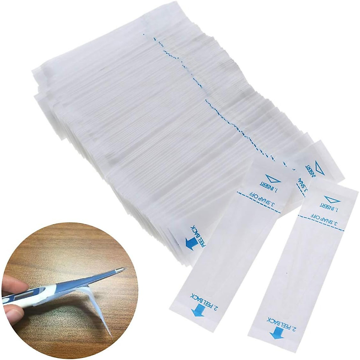 EXCEART 200pcs Disposable Digital Disposable Universal Covers Sleeves