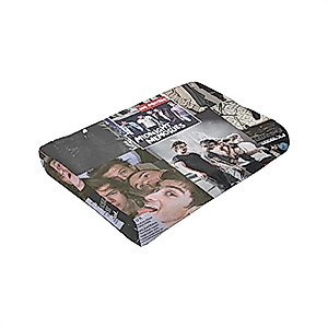 HAGPOVA 1D One Direction Blanket Micro Fleece Throw Blanket Soft Cozy Blankets for Bed Couch Living Room 50 X 60 Inch