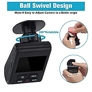 ChengFu Dash Cam Mount, Dash Cam Suction Mount, Dash Cam Mount Holder, Stickable Suction Cups Mount, Compatible with VIOFO A119 V3