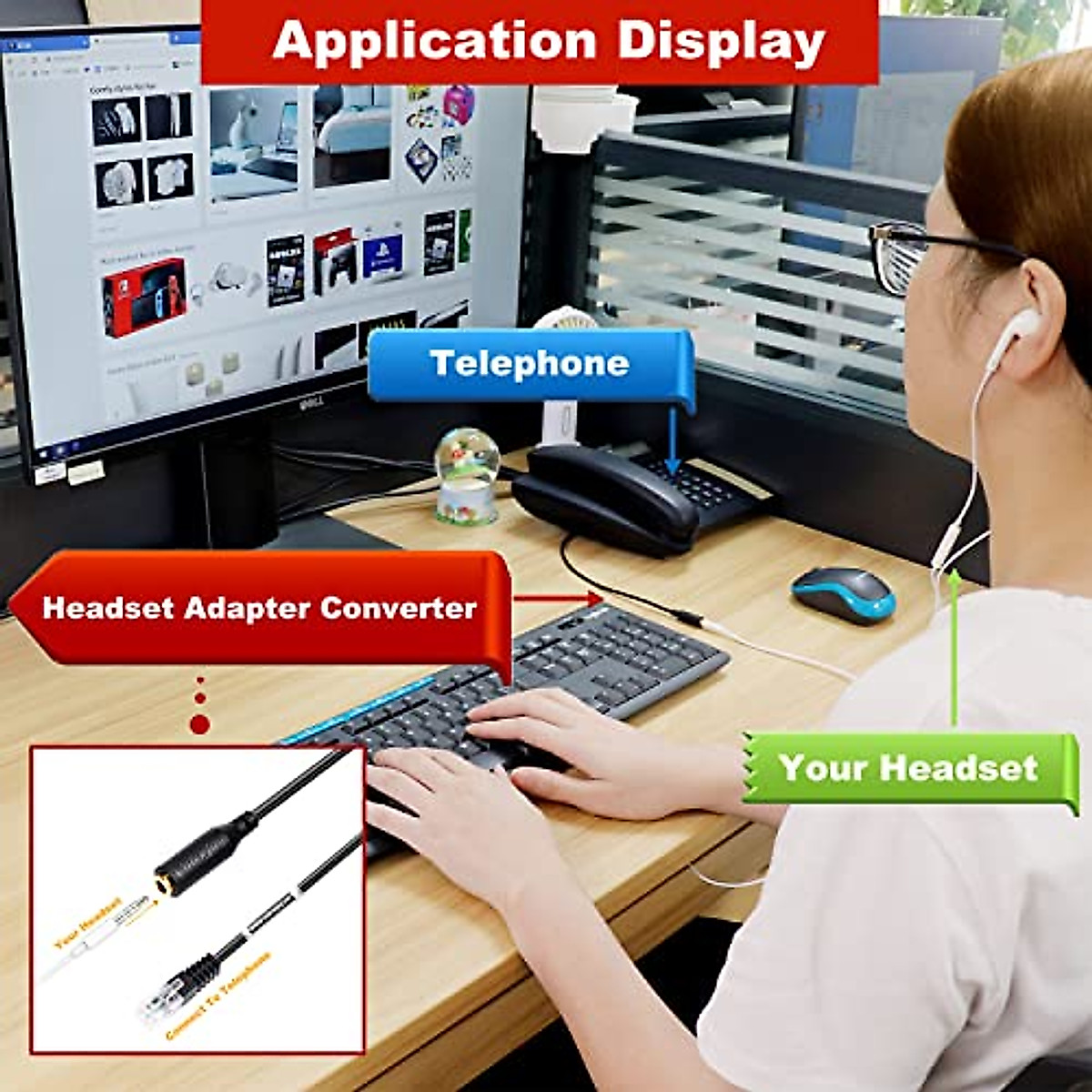 Use Your 3.5mm Headset on Cisco IP Phones with RJ9 Adapter