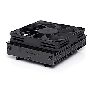 Noctua NH-L9a-AM4 chromax.Black, Premium Low-Profile CPU Cooler for AMD AM4 + NA-FD1 Fan Duct Kit