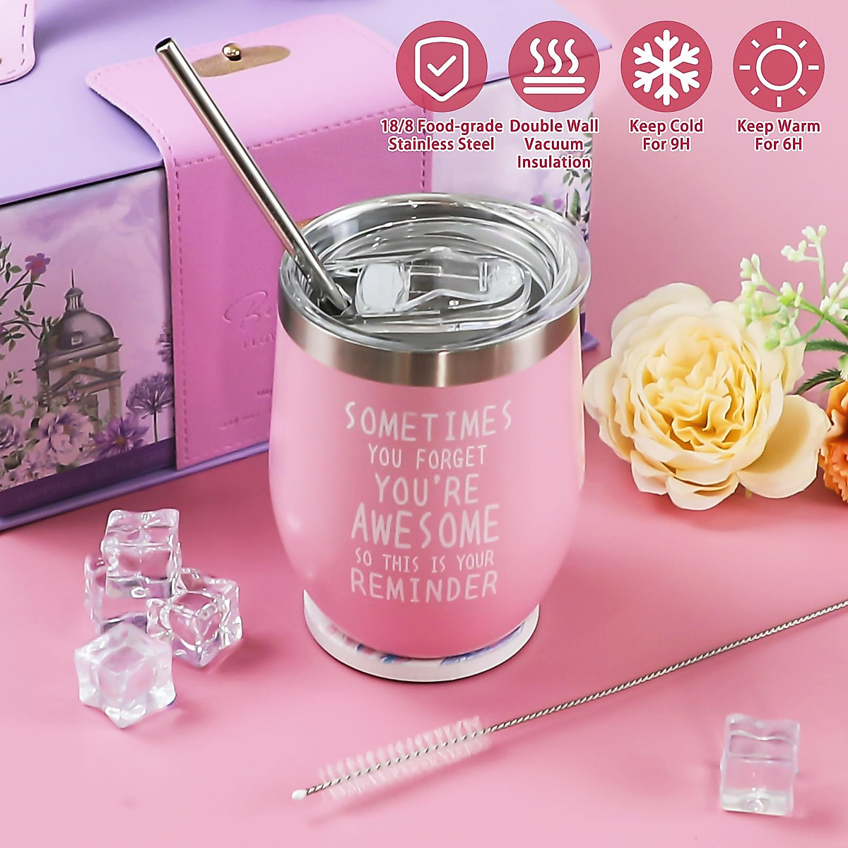 Teen Girl Gifts, Birthday Gifts for Teen Girls 10 11 12 13 14 15 16 17 Year Old, Tween Girls Gifts Ideas with Eye Mask, Tumbler, Teenage Girl gifts for Her, Sister, Best Friend, Daughter