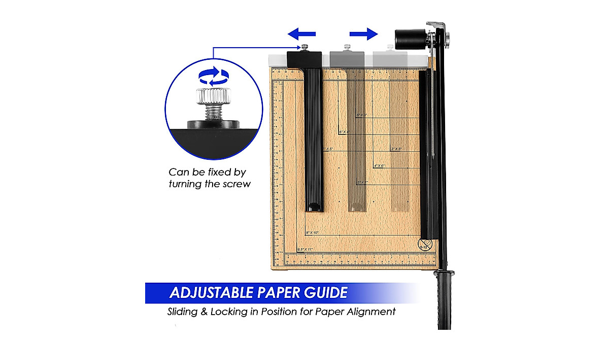 CreGear 12" Heavy Duty Guillotine Paper Cutter