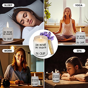 Gift For Mom From Daughter Birthday Candle For Mom -7ozSoy Wax Lavender Long Burn Time Scented Candle- Unique Bday Christmas Mother Day Presents For Mother From Child