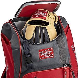 Rawlings Franchise Player's Baseball Backpack, Scarlet Red