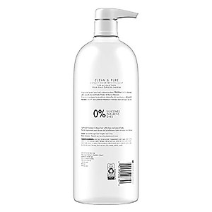 Nexxus Clean and Pure Conditioner, With ProteinFusion, Nourished Hair Care Silicone, Dye And Paraben Free 33.8 oz