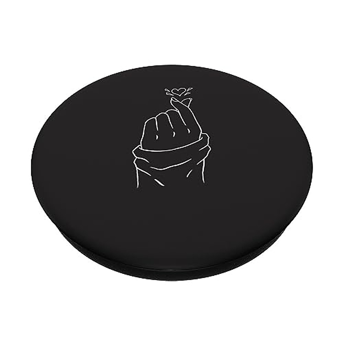 Korean Finger Heart K-Pop Saranghae Saranghaeyo I Love You PopSockets Standard PopGrip