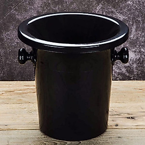 YARDWE 4Pcs Wine Tasting Dump Bucket Champagne Bucket Spit Wine Barrels Ice Bucket Cold Wine Barrels for Wine Whiskey Cocktails