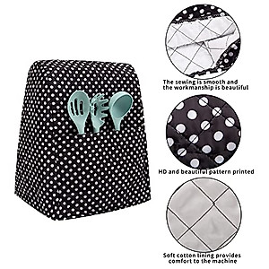 Kitchen Aid Mixer Cover,Kitchen Mixer Cover Compatible with 6-8 Quarts Kitchen Aid Hamilton Stand Mixer,Cover For Kitchen Aid Mixer,Kitchen Mixer Covers.Kitchen Aid Mixer Assecories (Dots)