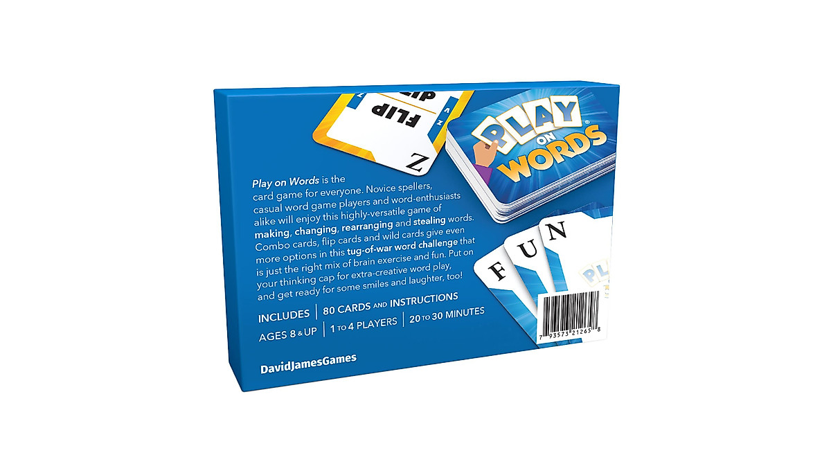 Play On Words Card Game - Award-Winning Family Word Game for All Ages