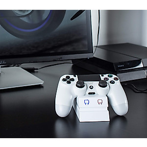 Venom PlayStation 4 Twin Docking Station - White (PS4)