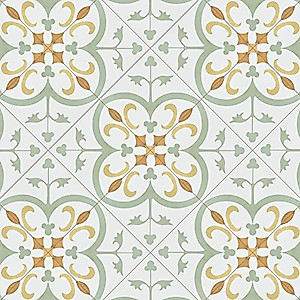 Merola Tile Revival Memory 7-3/4" x 7-3/4" Ceramic Floor and Wall Tile