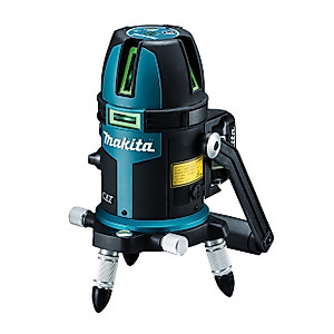 Makita SK209GDZ 12V max CXT Lithium-Ion Cordless Self-Leveling Multi-Line/Plumb Point Green Beam Laser, Tool Only
