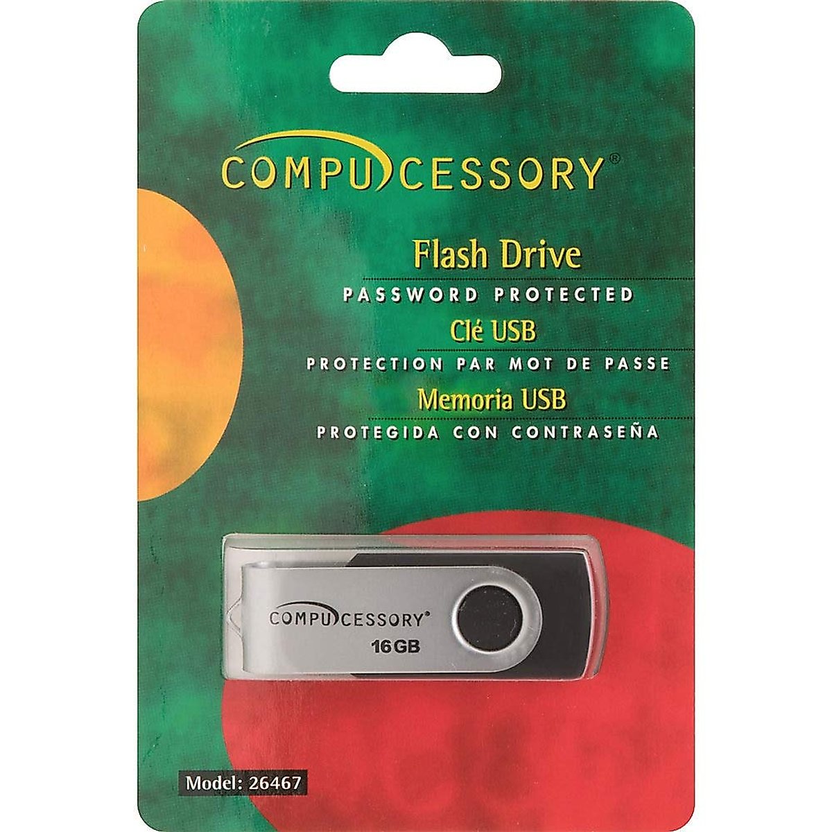 Compucessory CCS26467 - Password Protected USB Flash Drives