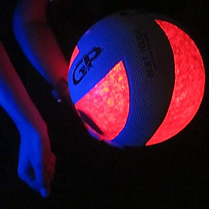 Light Up Volleyball - Official Size Glowing LED Volleyball
