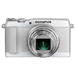 Olympus SH-1 16 MP Digital Camera (White) - International Version (No Warranty)