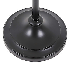 Decor Therapy Chloe Steel Pharmacy Floor Lamp, Matte Black