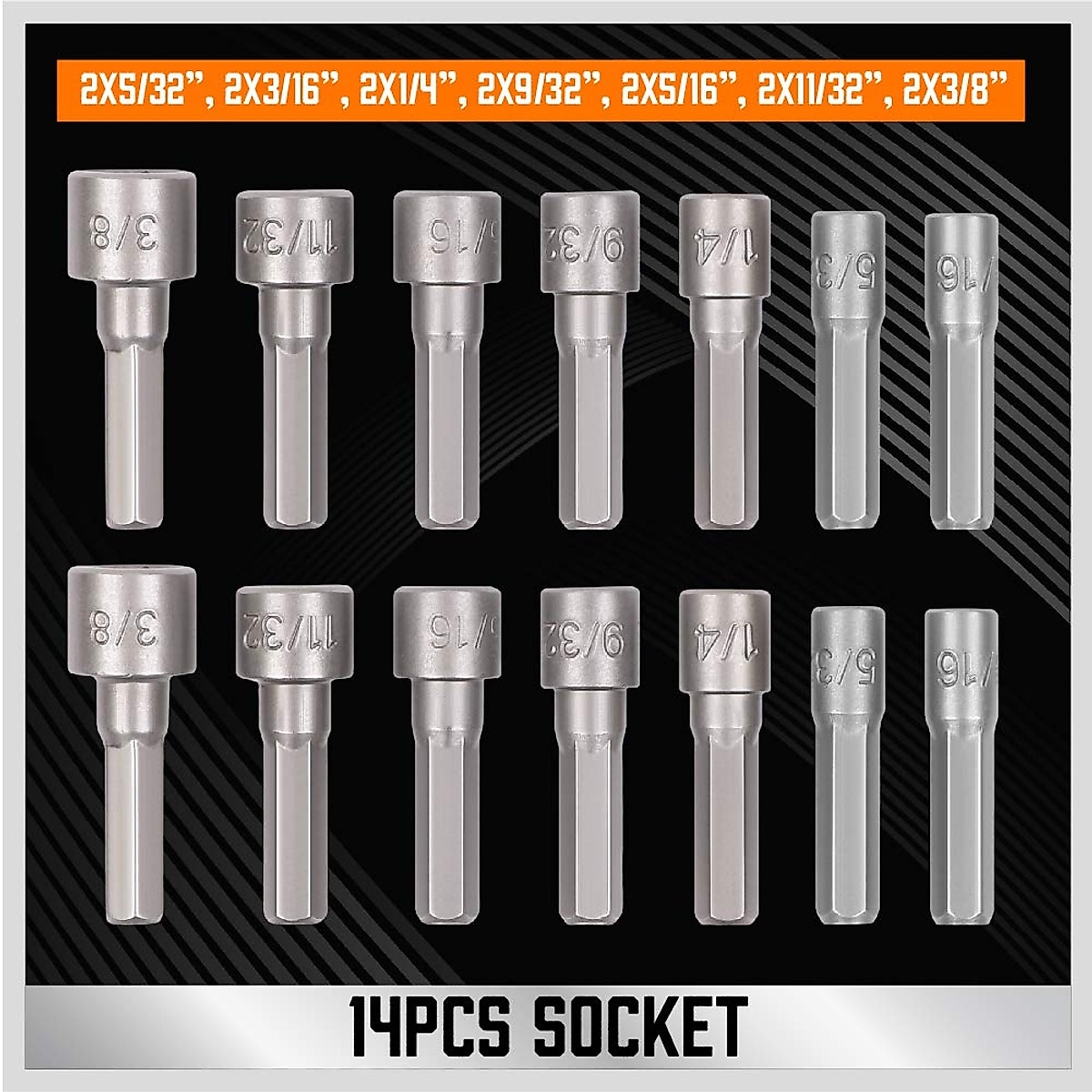 124-Piece Ultimate Screwdriver Set with Magnetic Tips & Racking, Premium Screw Driver Bits, Pricision Screwdrivers, Allen Keys, Nut Drivers and More