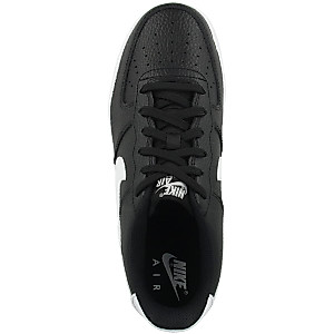 Nike Boy's Air Force 1 (Big Kid) Black/White 4.5 Big Kid M