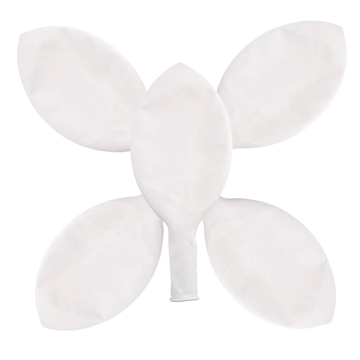 Neo LOONS 36 Inch Giant Latex Balloons, Standard White Round Balloons for Birthdays Weddings Receptions Festival Party Decoration, Pack of 5 Pcs