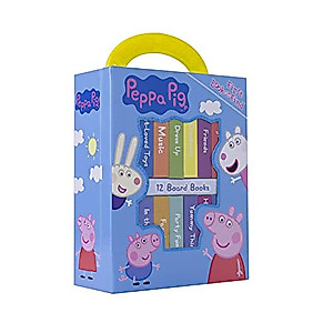 Peppa Pig - My First Library Board Book Block 12-Book Set - PI Kids