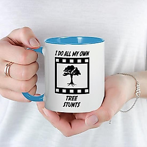 CafePress Tree Stunts Mug Ceramic Coffee Mug, Tea Cup 11 oz