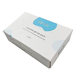 Kiinde Reusable Gel Ice Pack for Twist Cooler Bag, Anika Pump Bag (2-pack)