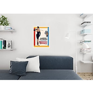 Pyramid America Breakfast at Tiffanys Audrey Hepburn Holly Golightly Romantic Comedy Movie Film Cool Wall Decor Art Print Poster 24x36