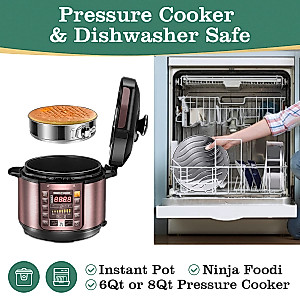 E-Gtong Springform Pan, Stainless Steel Springform Cake Pan, Leakproof & Nonstick Cheesecake Pan, 4" 7" 9" Round cake Pan with 50 Pcs Paper Liners and 7 Pcs Piping Tips