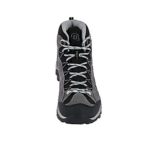 Brütting Unisex Mount Bona High Rise Hiking Boots, Grey Grau, 5.5 Wide US Women