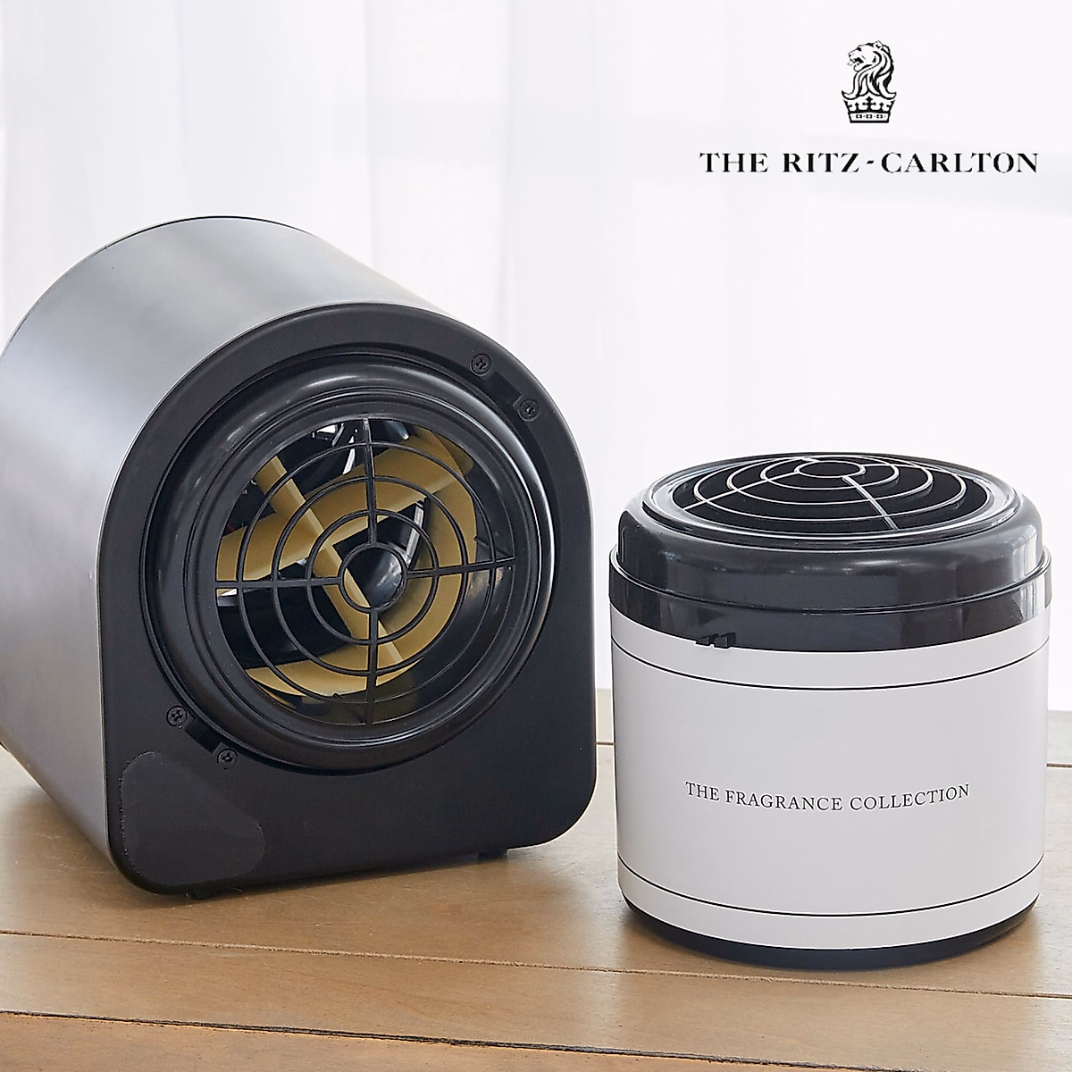 The Ritz-Carlton Home Diffuser Set - Scent Machine and Classic Gardenia Scent Cartridge - Notes of Gardenia, Lemon Verbena, and Ylang Ylang