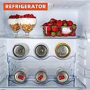 GLDDAO Water Bottle Organizer,Stackable Water Bottle Organizer for Cabinet,Tumbler Travel Mug Holder,Wine Drink Srack for Kitchen Countertop Freezer Pantry Organizers and Storage (12 Bottles)