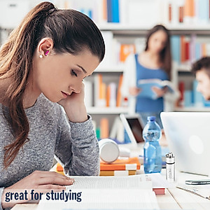 Mack's Keychain Carrying Case, Aluminum, Waterproof Ear Plugs Holder – 2 Pack (Silver)