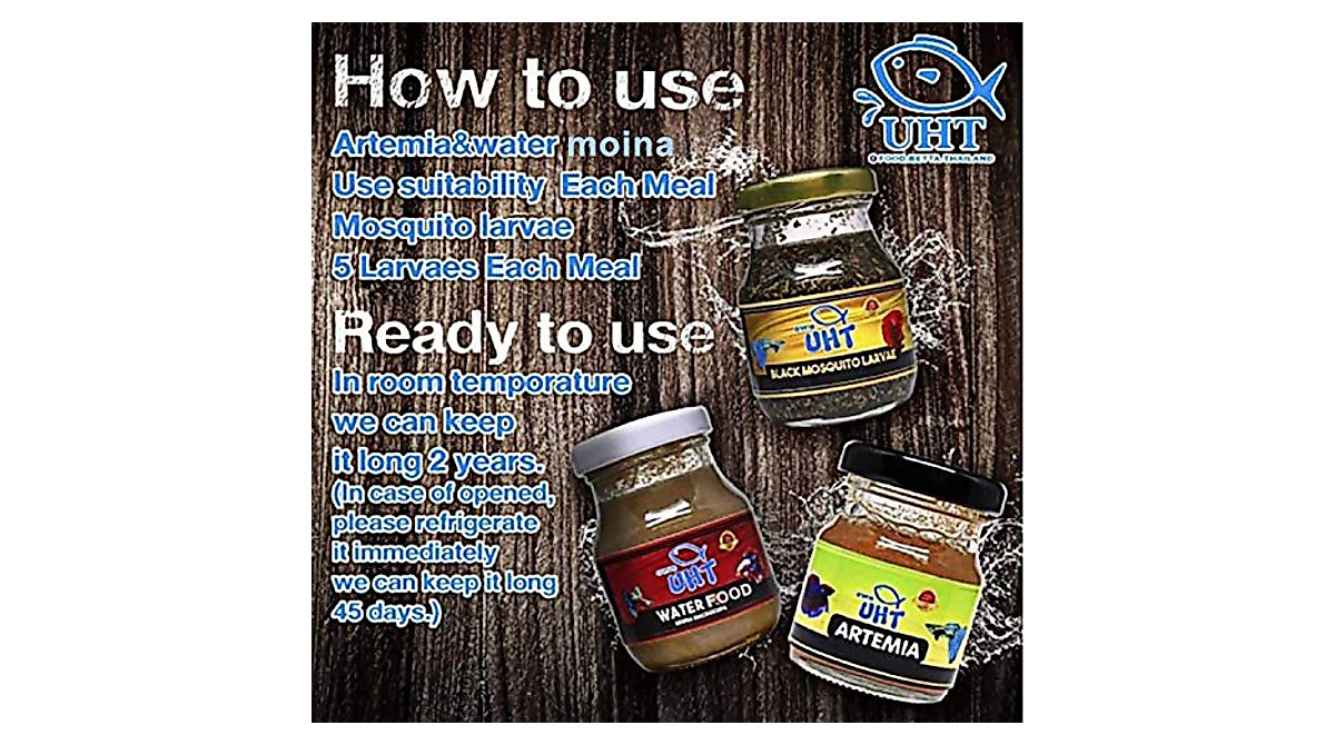 A.D.P. UTH Fish Food for Fast Growth & Vibrant Colors