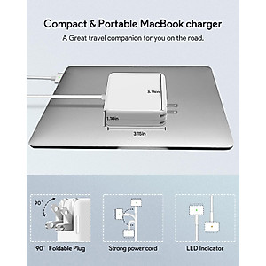 NSPENCM 85W Mac Book Pro Charger, Replacement AC 85w 2T-Tip Connector Power Adapter,Laptop Charger Compatible with MacBook pro & Mac Book Pro 13 inch-15 inch Retina After Mid 2012