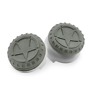 KontrolFreek FPS Freek Call of Duty WWII Heritage Edition for PlayStation 4 (PS4) Controller | Performance Thumbsticks | 1 Mid-Rise, 1 High-Rise Concave | Green