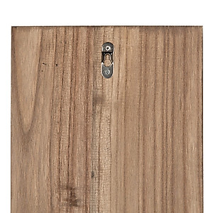 Kate and Laurel Growth Chart 6.5' Wood Wall Ruler, Rustic Brown